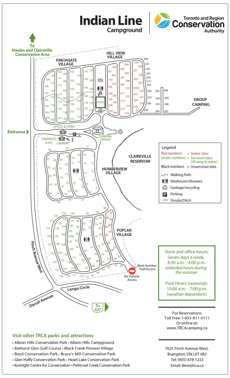 Indian Line Campground - Toronto and Region Conservation Authority (TRCA)