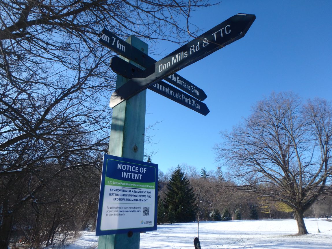 West Don River in E.T. Seton Park Major Maintenance Project - Toronto ...