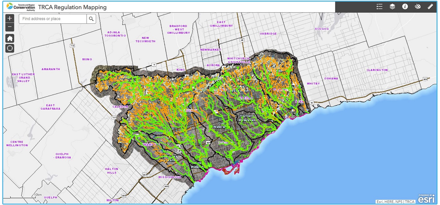 TRCA Annual Regulation Mapping Update - Toronto and Region Conservation ...