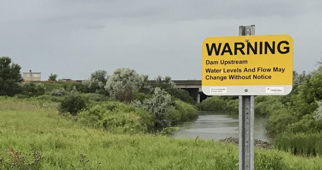 Safety Around Dams - Toronto and Region Conservation Authority (TRCA)