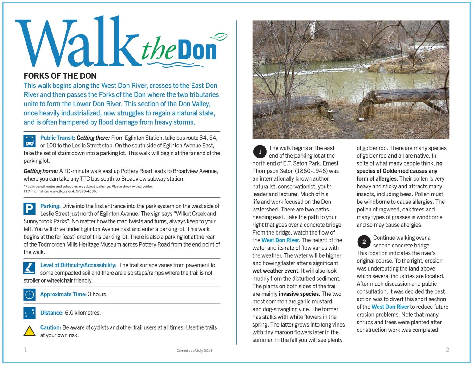 Don River - Toronto and Region Conservation Authority (TRCA)