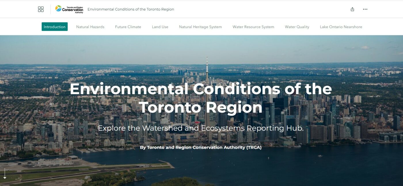 TRCA's Reporting Hub Gets an Upgrade - Toronto and Region Conservation ...