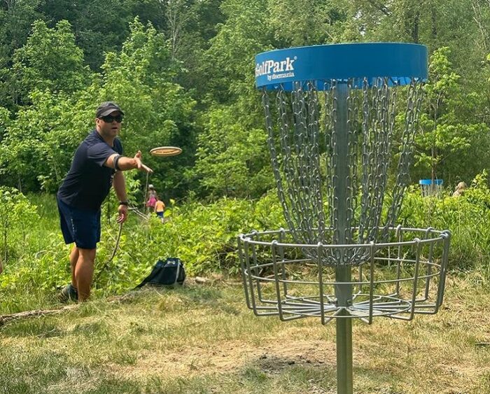 Disc golf at Bruce's Mill is officially open - ChainLink Disc Golf