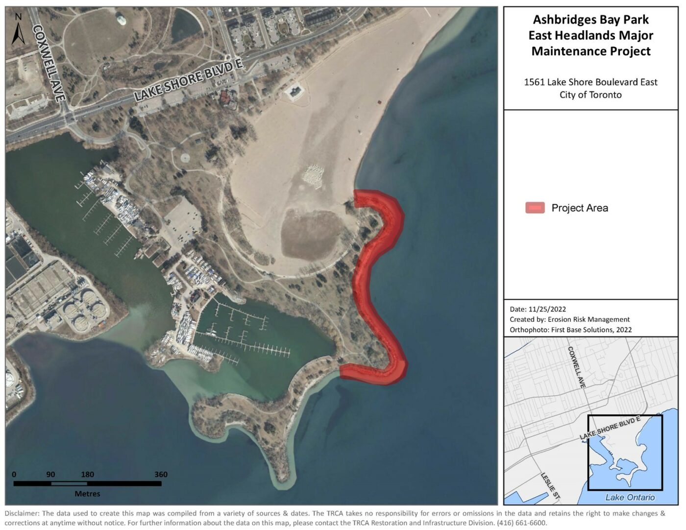 Ashbridges Bay Park East Headlands Major Maintenance Project - Toronto ...