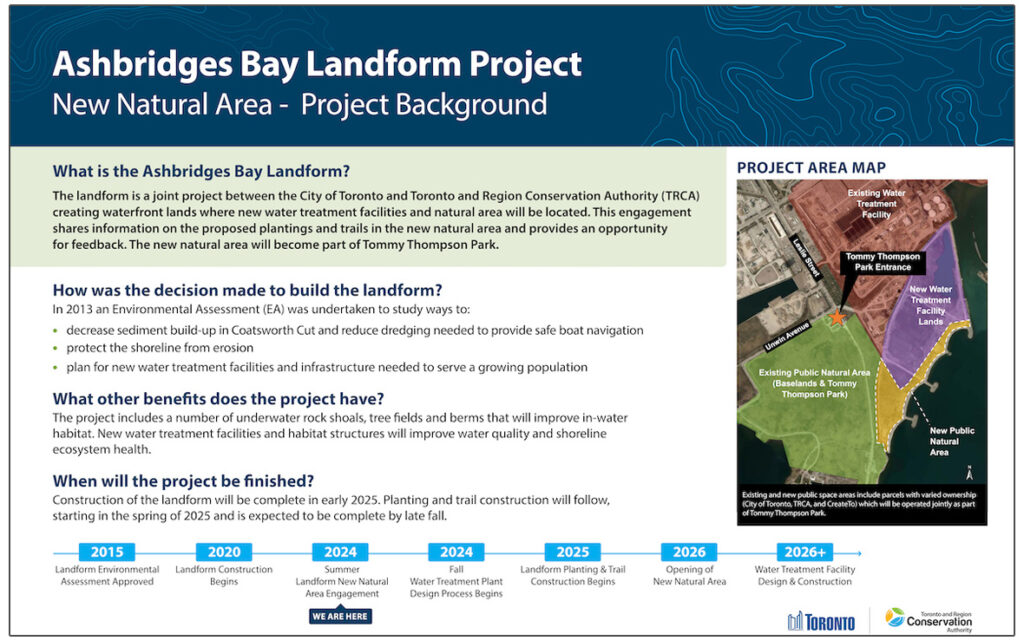 Ashbridges Bay Landform Project - Toronto and Region Conservation ...