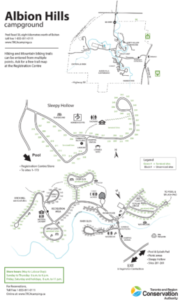 Albion Hills Campground - Toronto and Region Conservation Authority (TRCA)